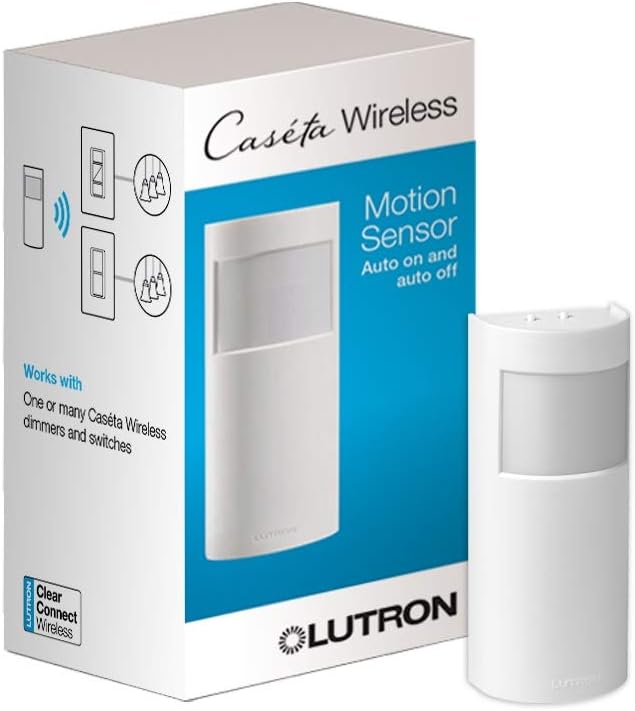 SENSOR INALAMBRICO LUTRON PARED 180° – LUTRON – VIEW TECH SAS.